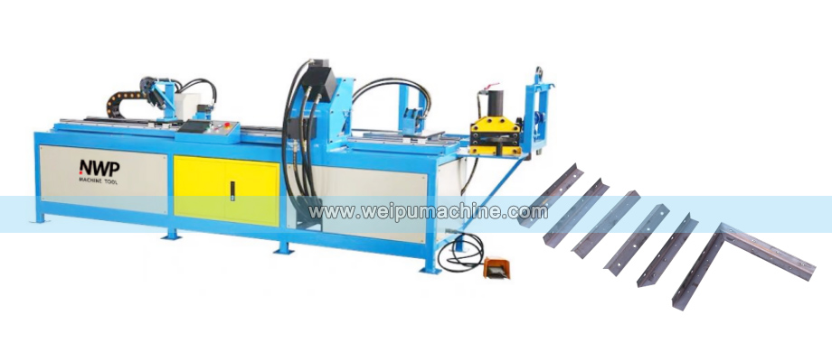 CNC angle steel punching machine